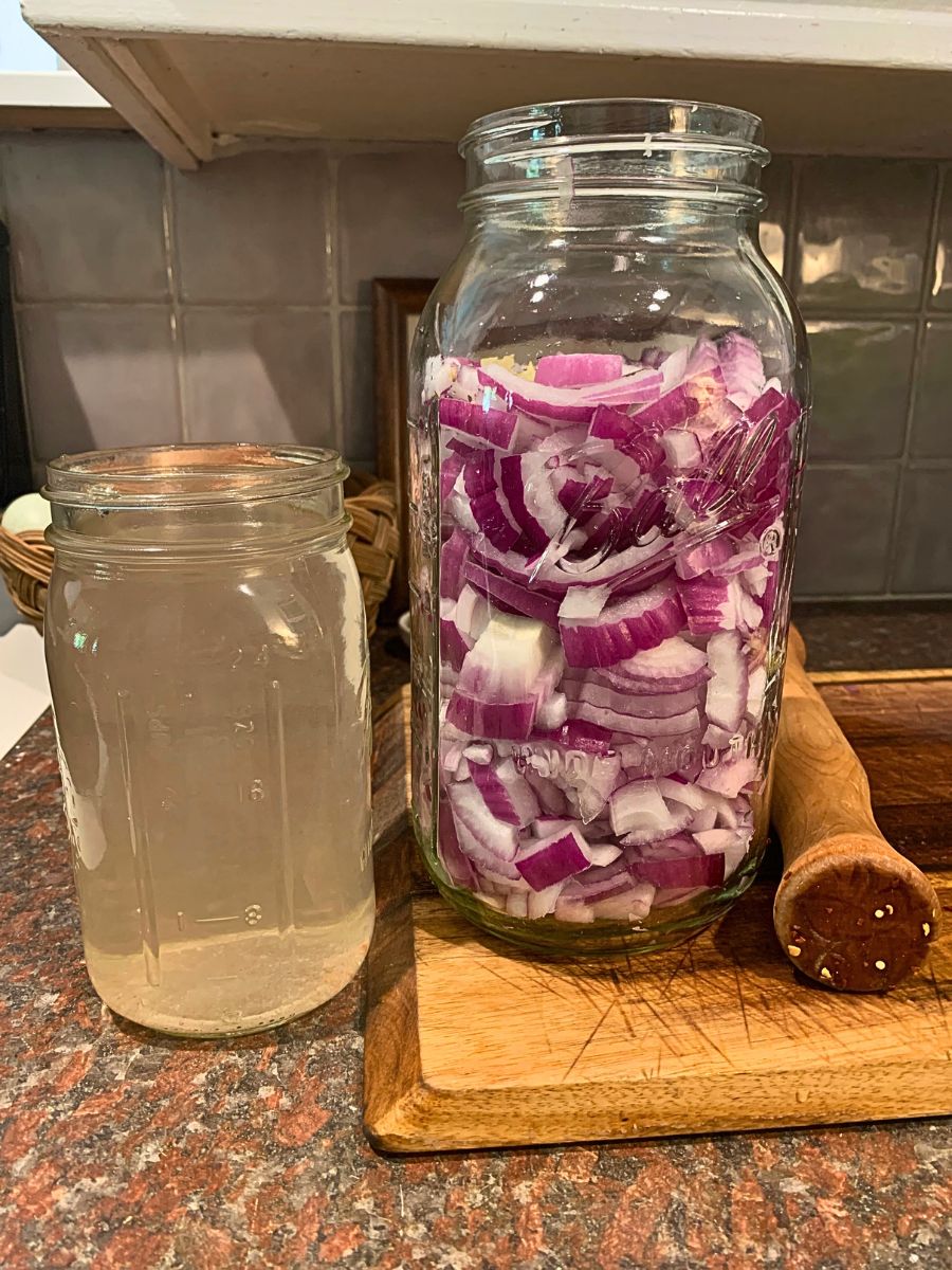 Fermented Sweet Red Onions: Easy Old Fashioned Recipe - Homemakers Purpose